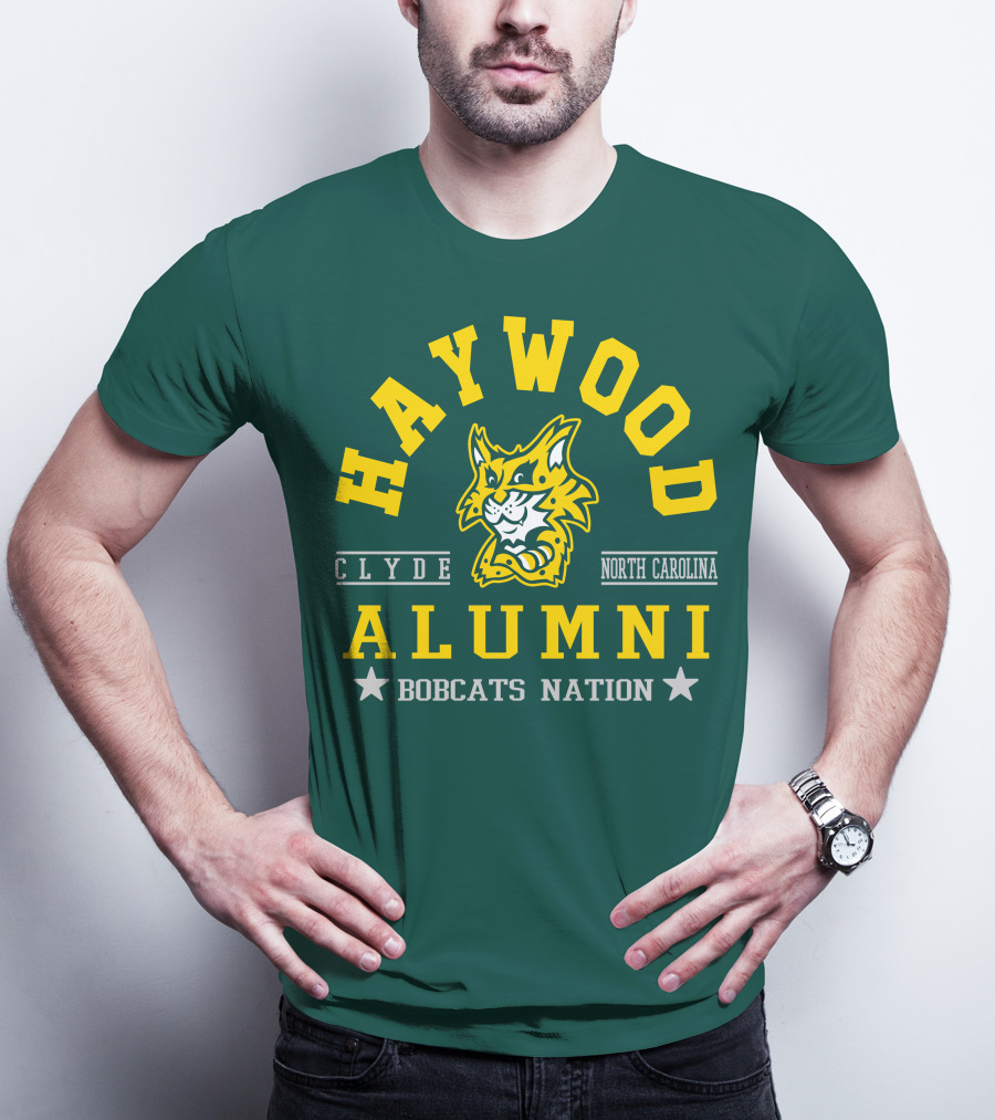 HAYWOOD ALUMNI CLYDE NORTH CAROLINA BOBCATS NATION T-Shirt