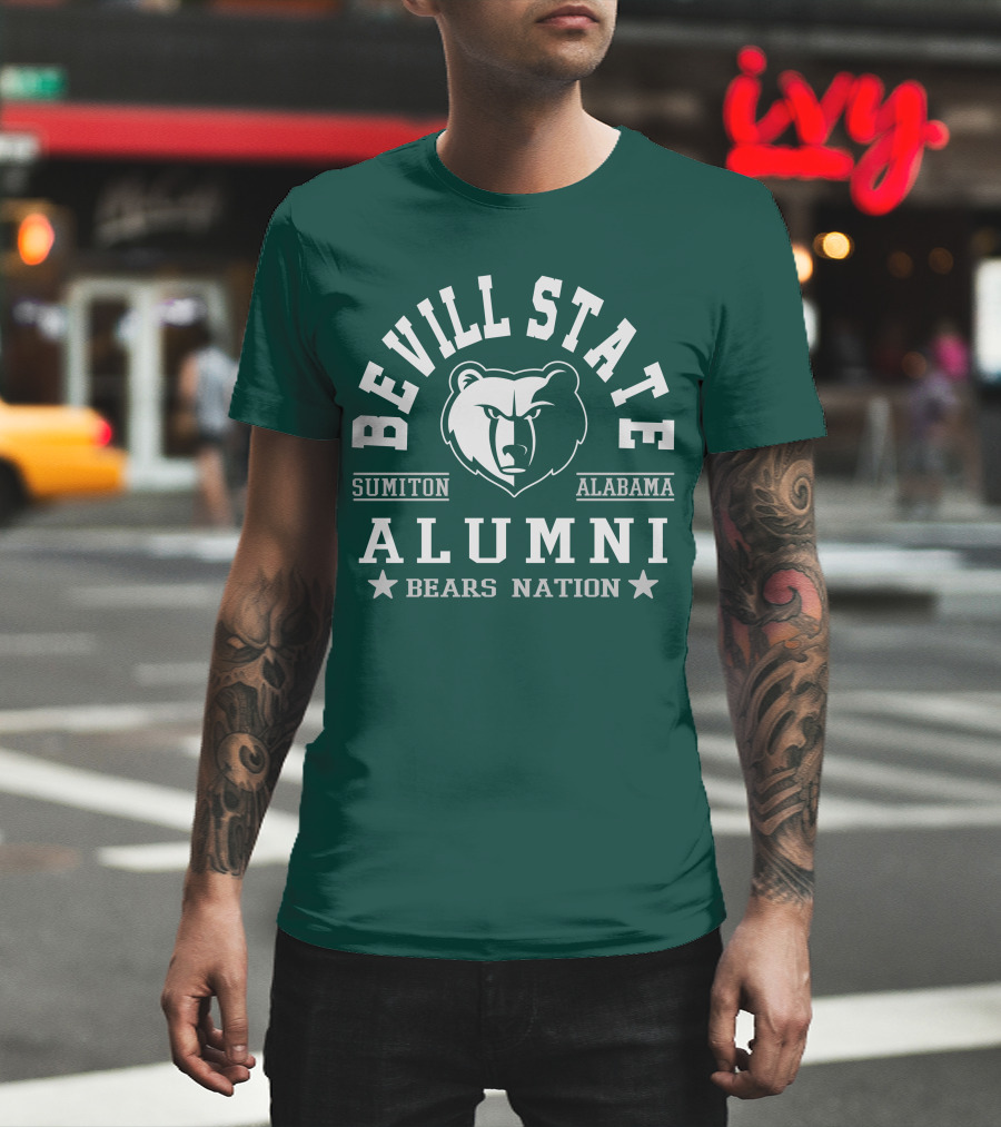 Bevill State College Alumni Bears Nation Sumiton Alabama T-Shirt