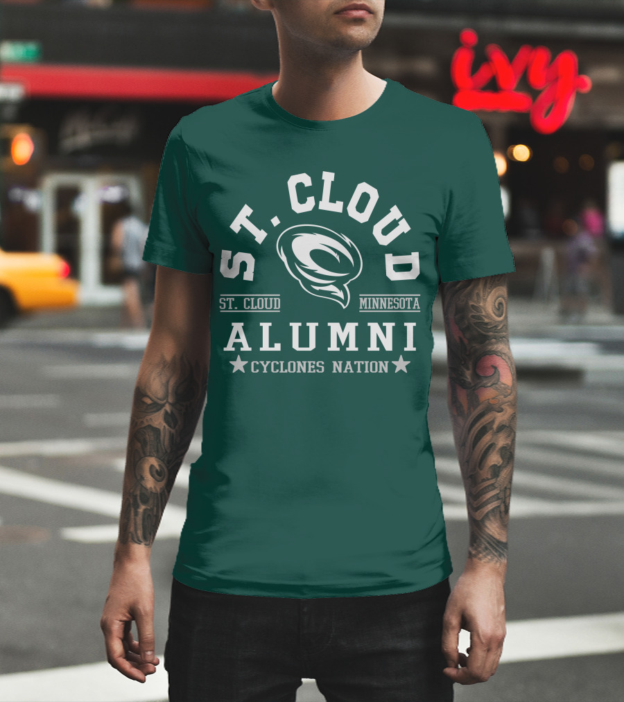 St Cloud Minnesota Alumni Cyclones Nation T-Shirt