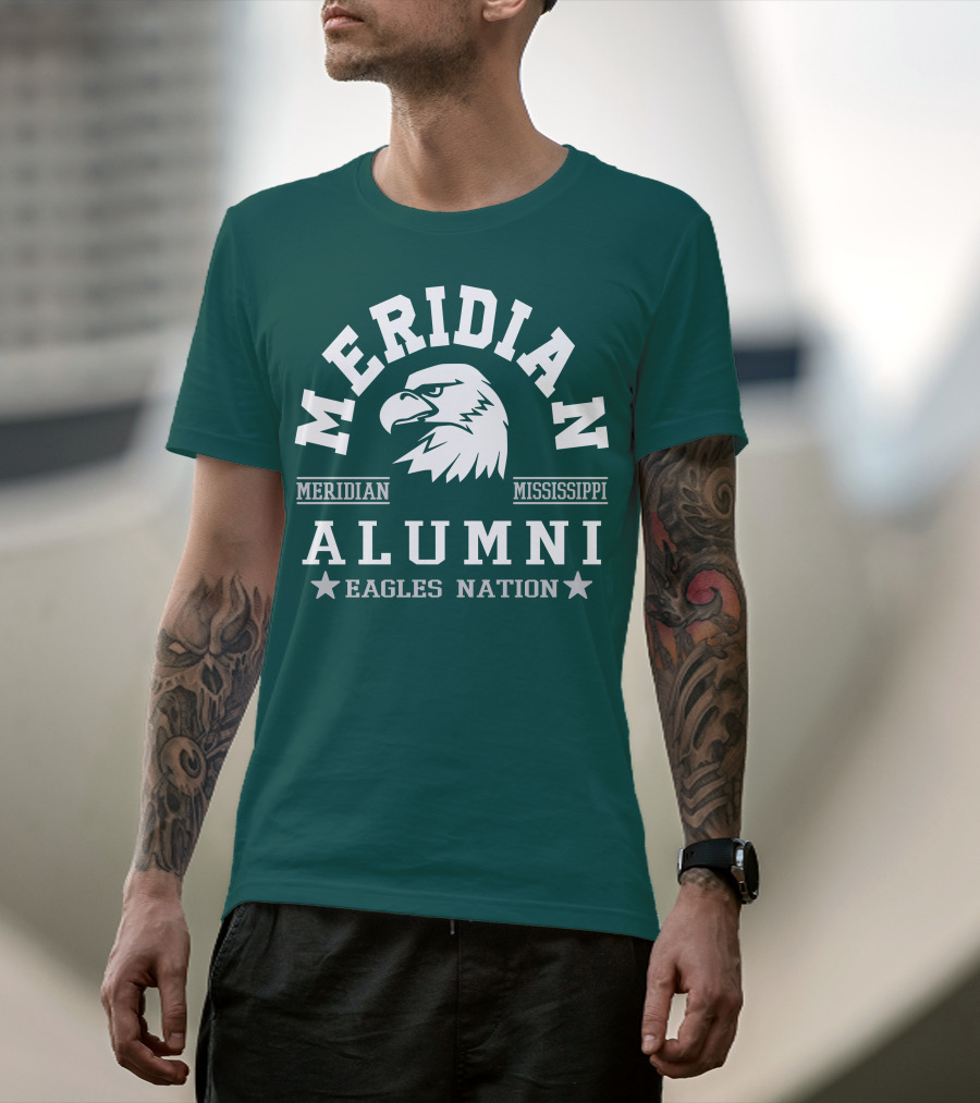 Meridian Mississippi Alumni Eagles Nation T-Shirt
