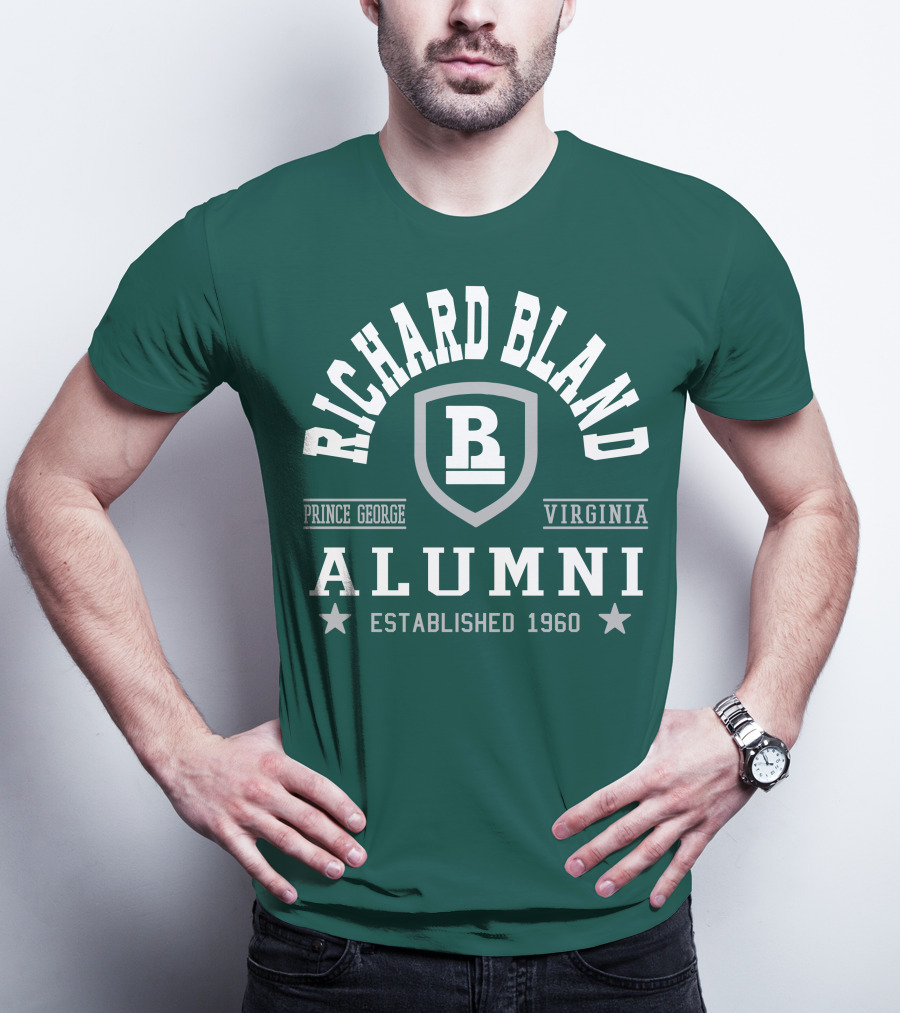 Richard Bland College Alumni Prince George Virginia Established 1960 T-Shirt