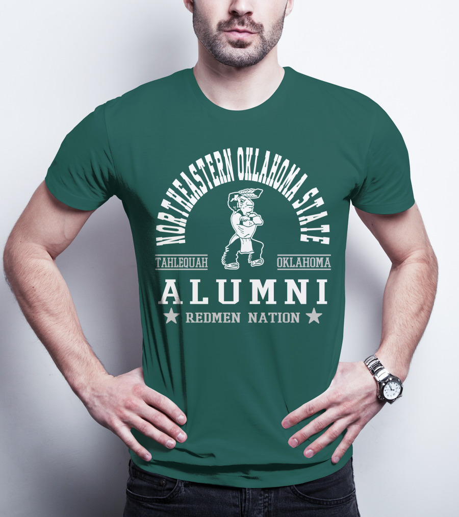 Northeastern Oklahoma State Alumni Tahlequah Oklahoma Redmen Nation T-Shirt