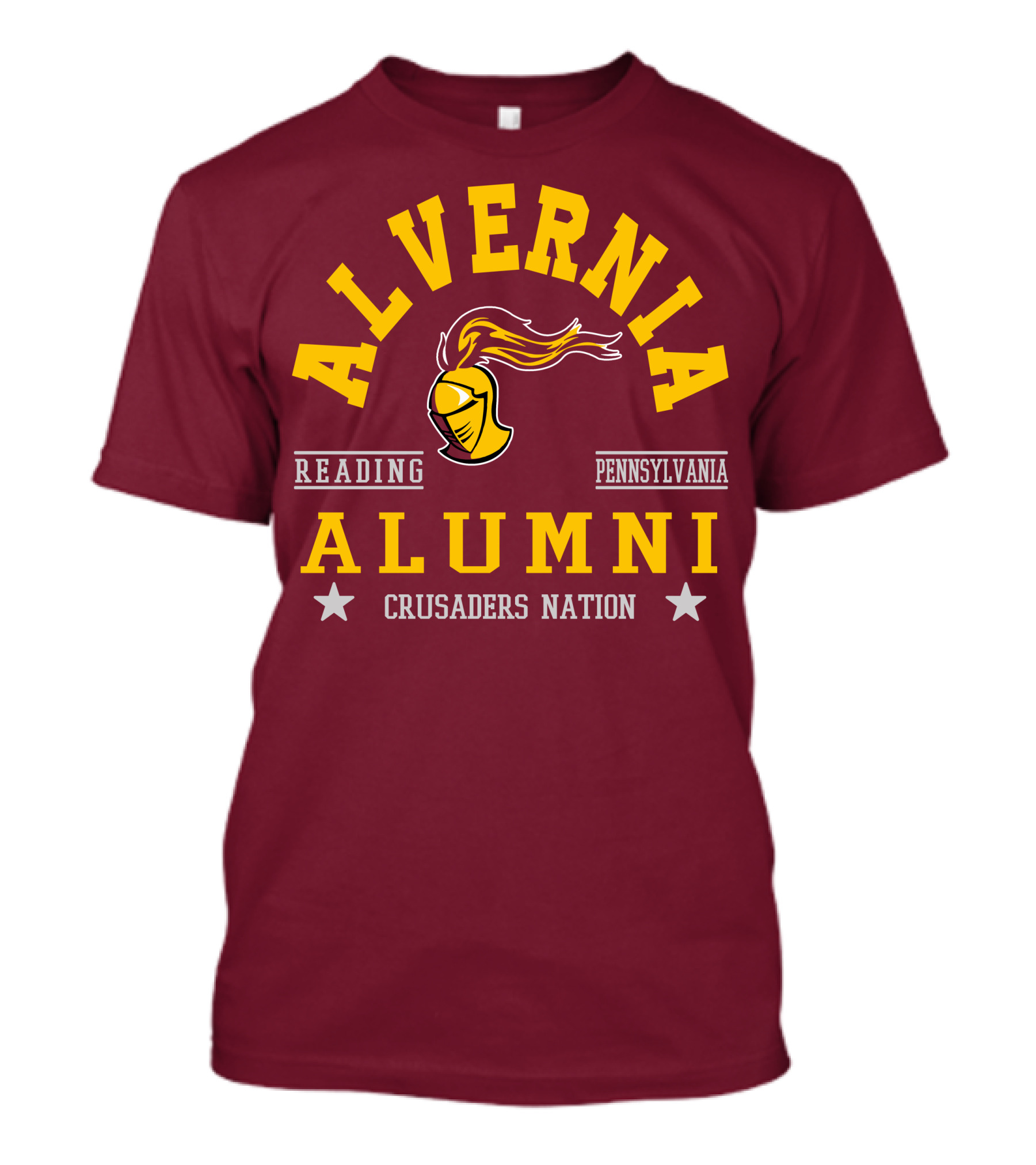 Alvernia Alumni Reading Pennsylvania Crusaders Nation T-Shirt