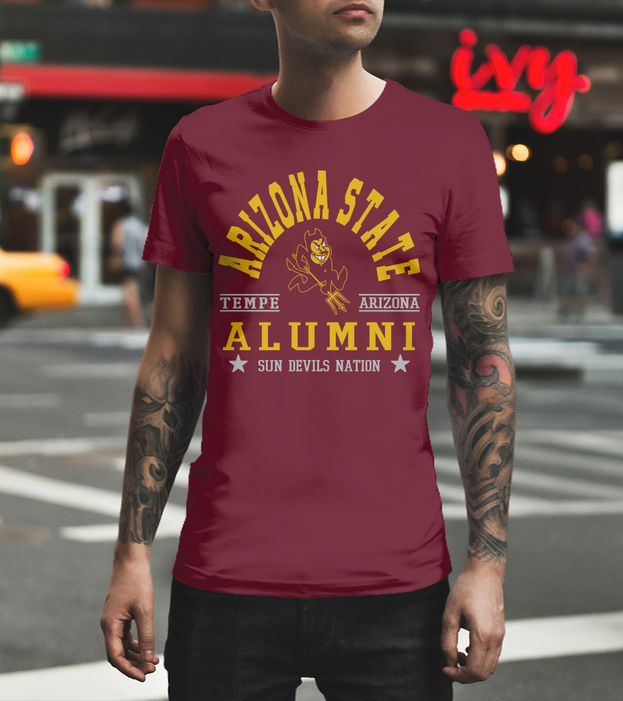 Arizona State Alumni Sun Devils Nation Tempe Arizona T-Shirt