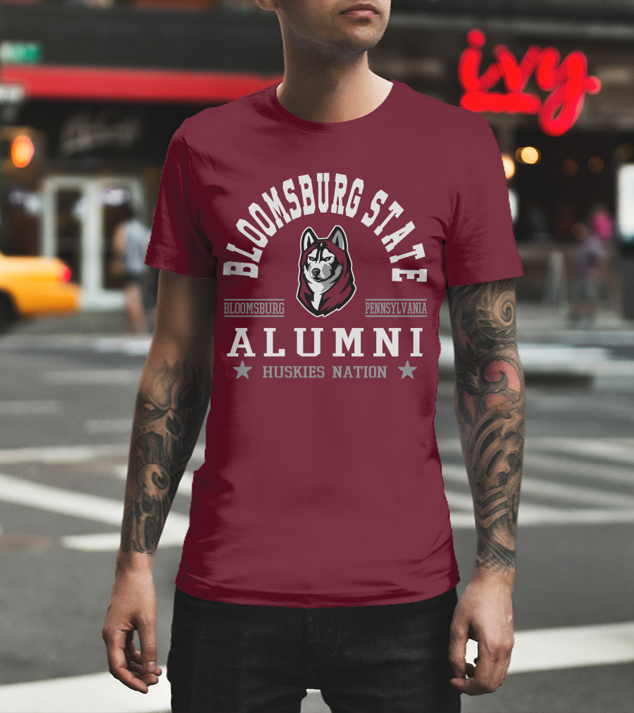 Bloomsburg State Alumni Huskies Nation Pennsylvania T-Shirt
