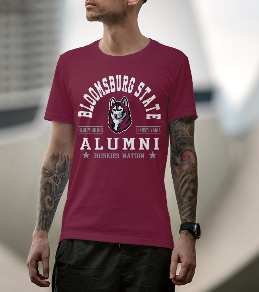 Bloomsburg State Alumni Huskies Nation Pennsylvania T-Shirt