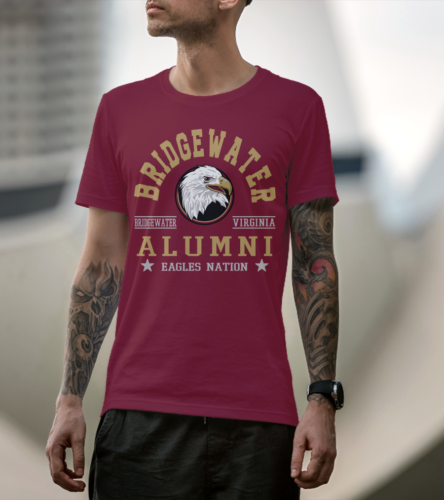 Bridgewater Virginia Alumni Eagles Nation T-Shirt