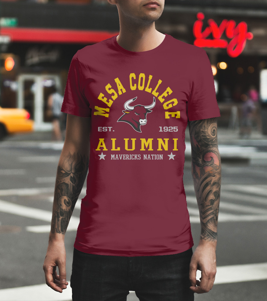 Mesa College Alumni Mavericks Nation Est. 1925 T-Shirt