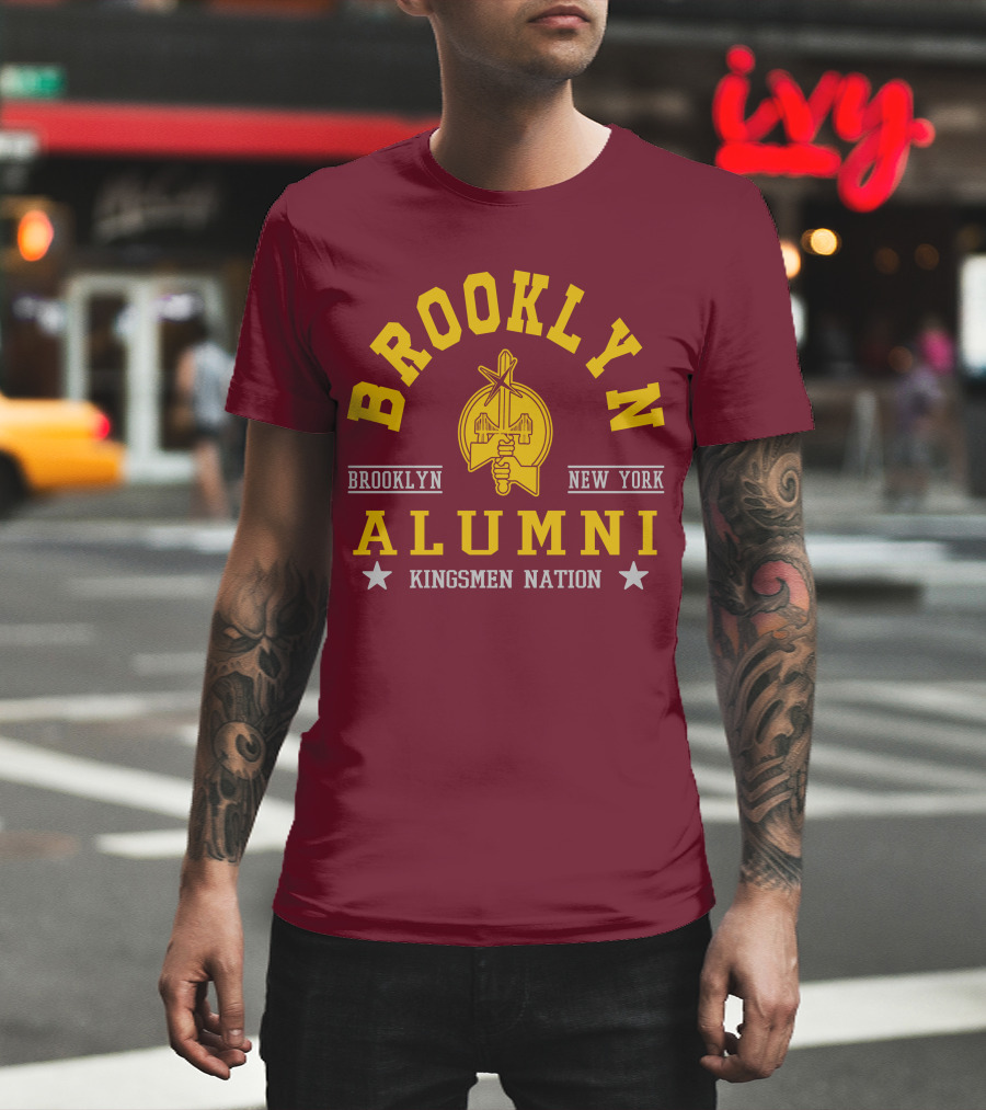 Brooklyn New York Alumni Kingsmen Nation T-Shirt