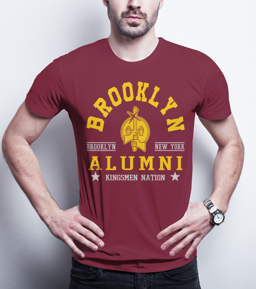 Brooklyn New York Alumni Kingsmen Nation T-Shirt