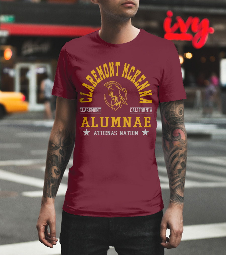 Claremont McKenna Alumnae Athenas Nation California T-Shirt
