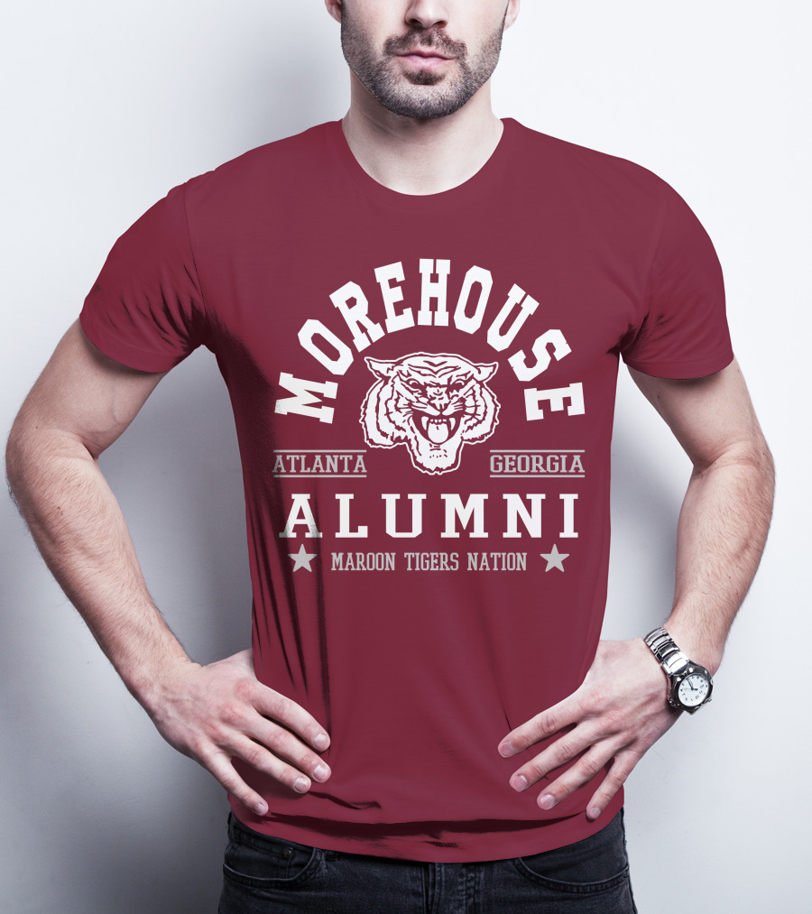 Morehouse College Alumni Maroon Tigers Nation Atlanta Georgia T-Shirt