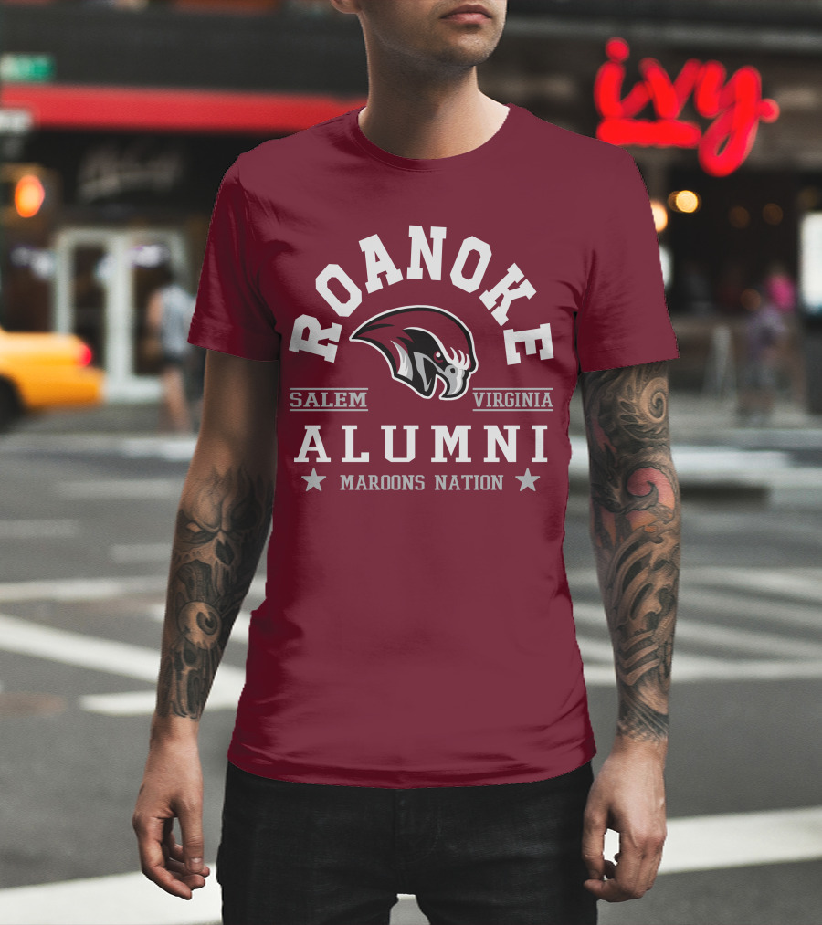 Roanoke College Salem Virginia Alumni Maroons Nation T-Shirt