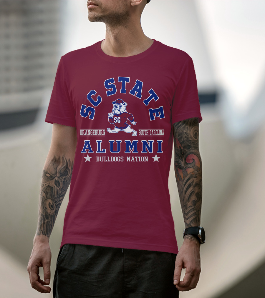 SC State Alumni Bulldogs Nation Orangeburg South Carolina T-Shirt