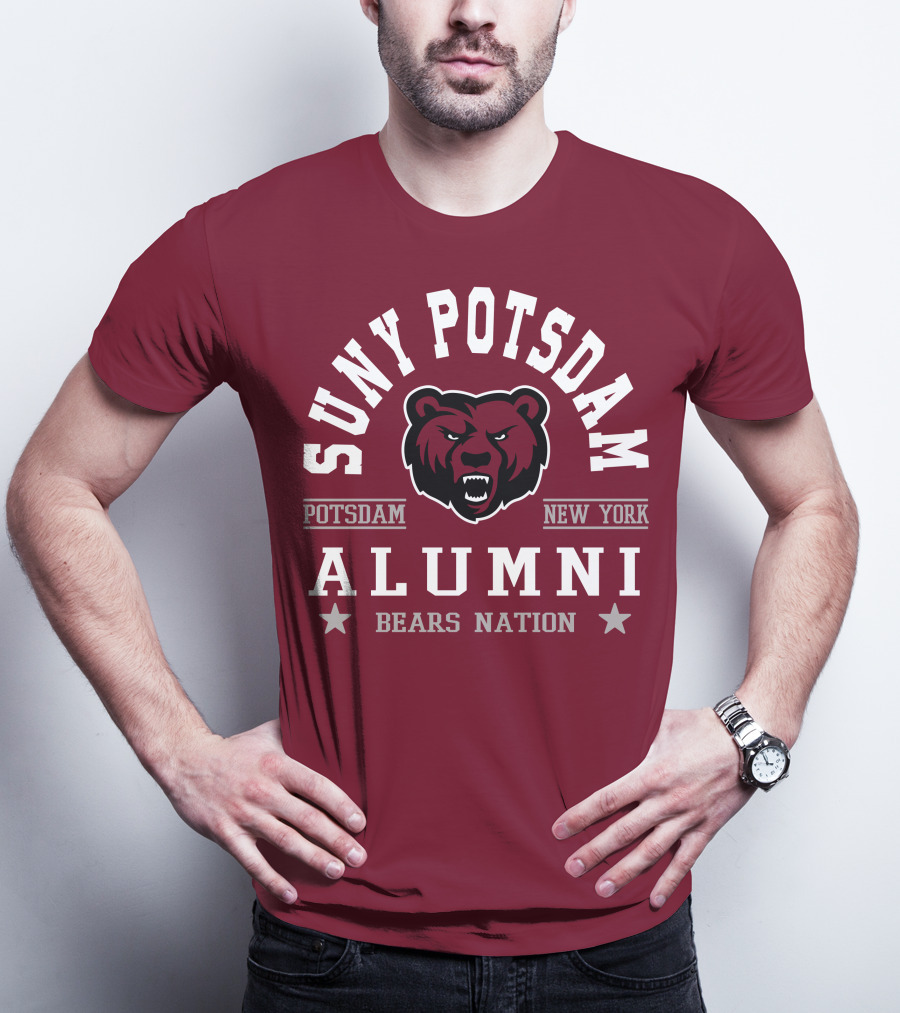 SUNY Potsdam Alumni Bears Nation New York T-Shirt
