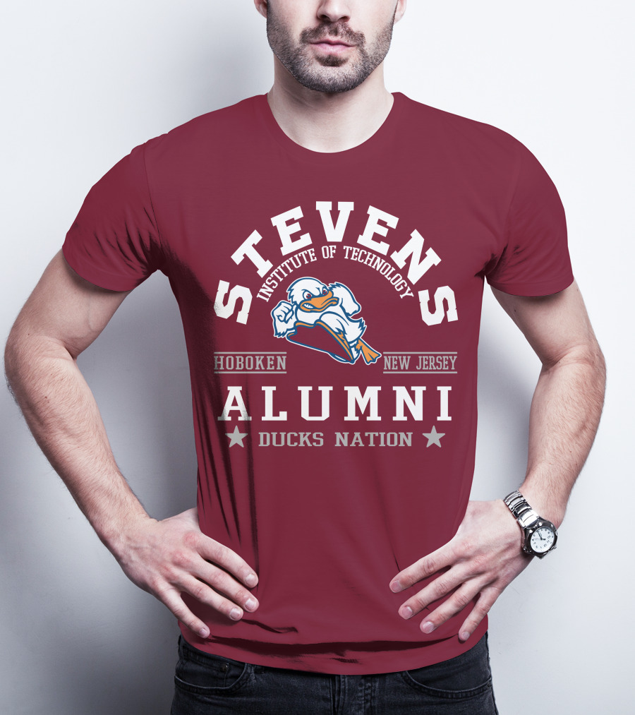 Stevens Institute Of Technology Alumni Hoboken New Jersey Ducks Nation T-Shirt