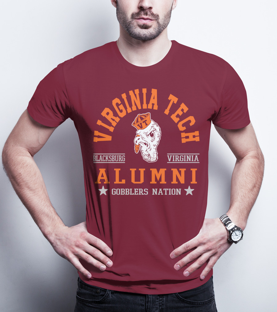 Virginia Tech Alumni Gobblers Nation Blacksburg Virginia T-Shirt