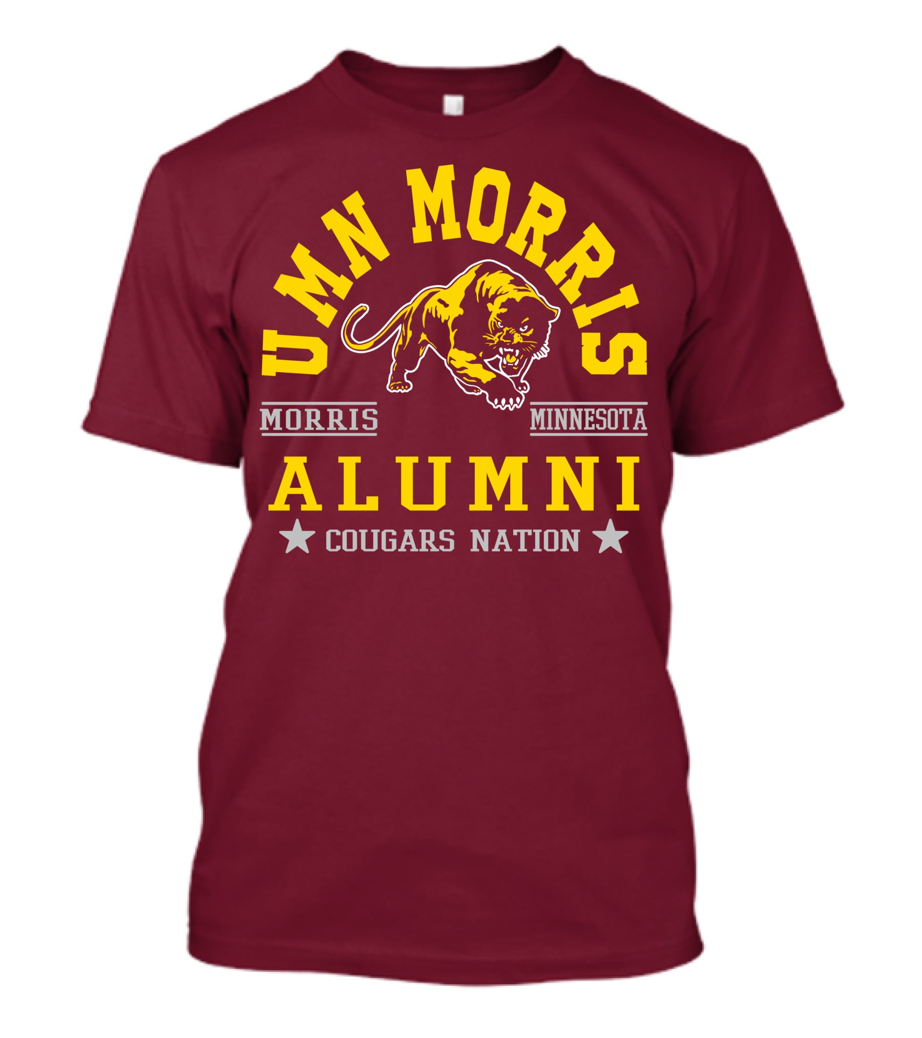 UMN Morris Alumni Cougars Nation Minnesota T-Shirt