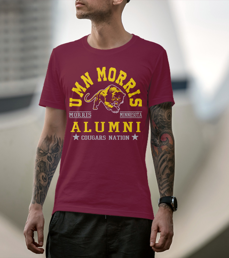 UMN Morris Alumni Cougars Nation Minnesota T-Shirt
