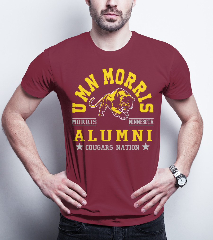 UMN Morris Alumni Cougars Nation Minnesota T-Shirt