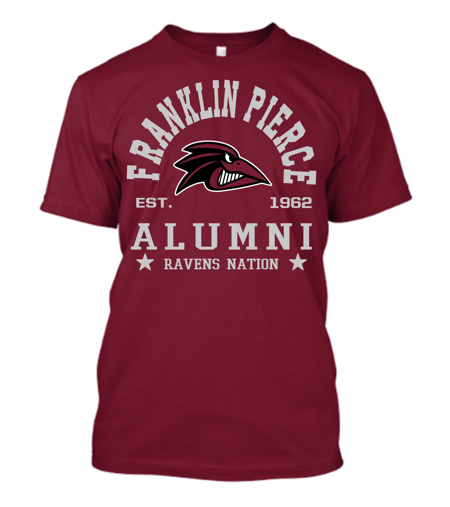 Franklin Pierce Alumni Ravens Nation Est. 1962 T-Shirt