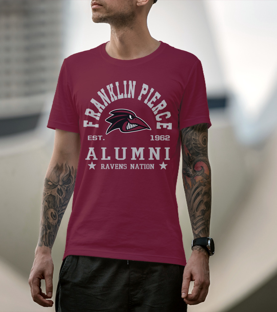 Franklin Pierce Alumni Ravens Nation Est. 1962 T-Shirt