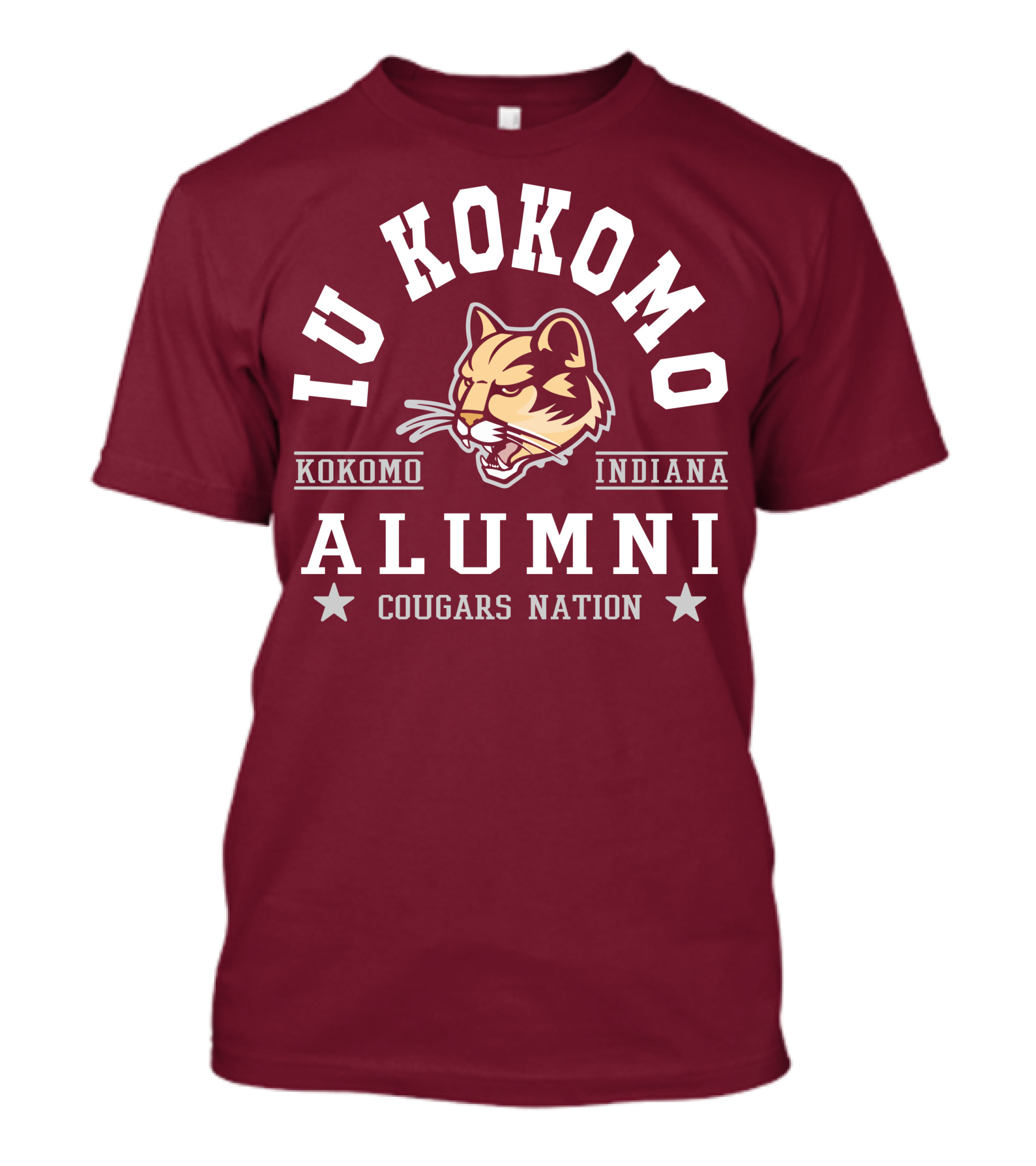 IU Kokomo Alumni Cougars Nation Kokomo Indiana T-Shirt