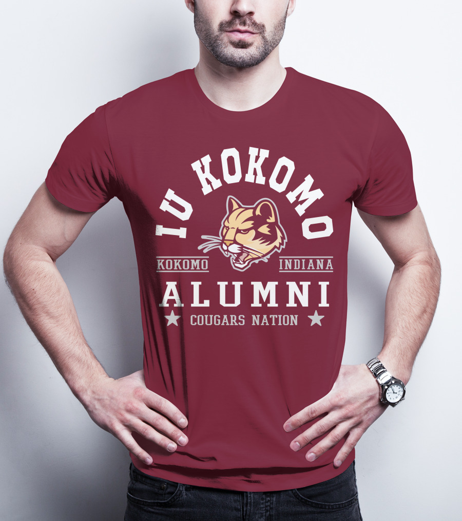 IU Kokomo Alumni Cougars Nation Kokomo Indiana T-Shirt