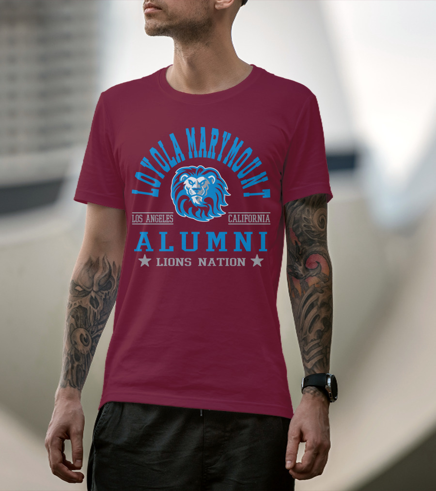 Loyola Marymount University Alumni Lions Nation Los Angeles California T-Shirt