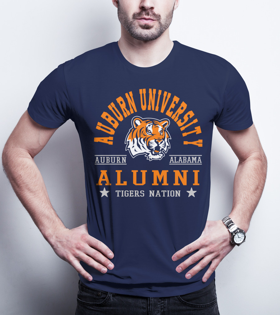 Auburn University Alumni Tigers Nation Auburn Alabama T-Shirt