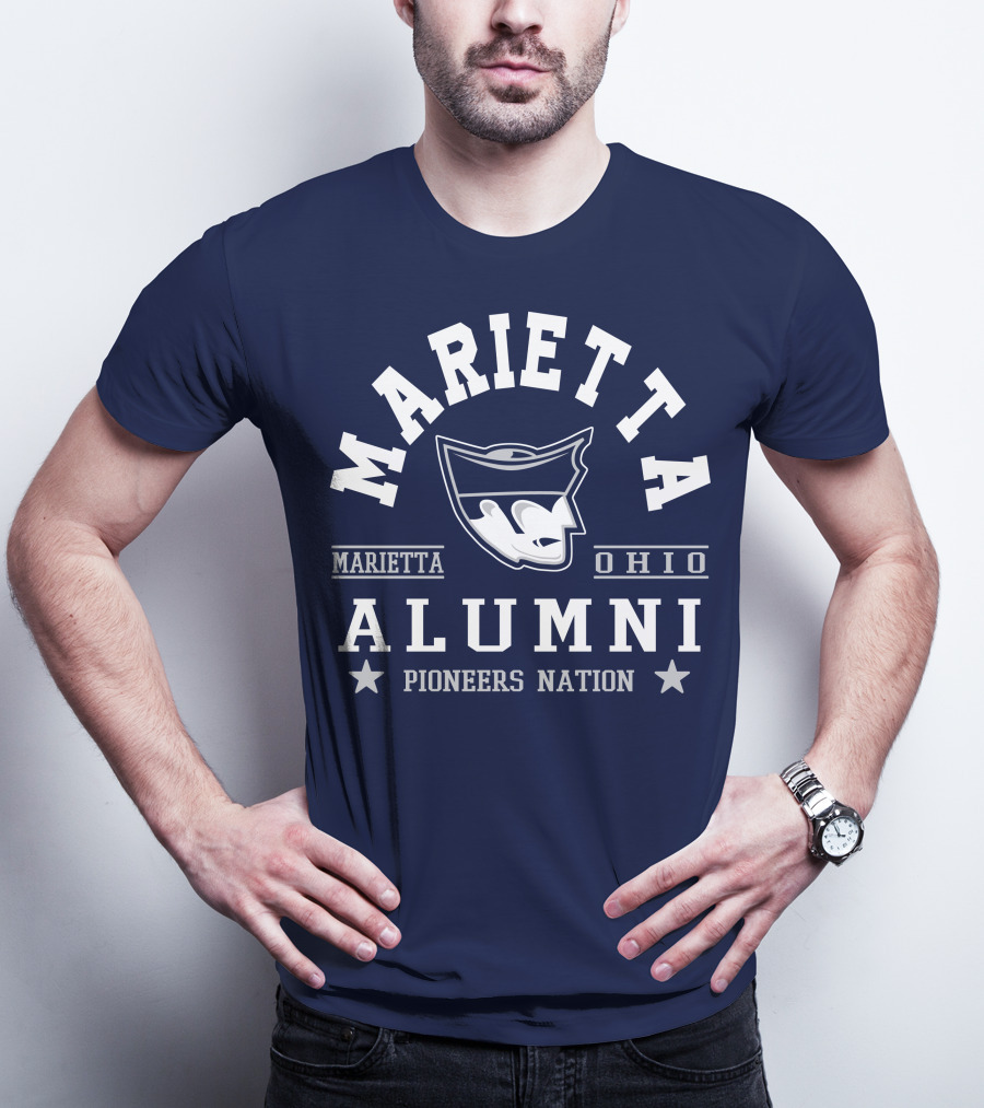 Marietta Ohio Alumni Pioneers Nation T-Shirt
