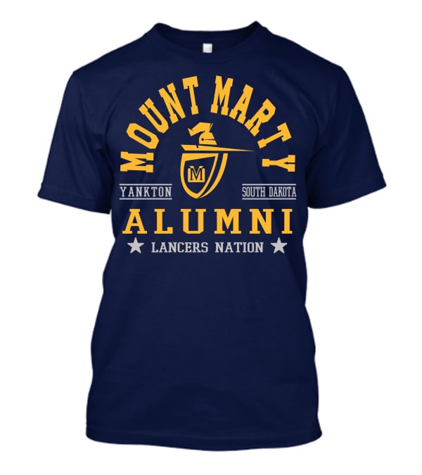 Mount Marty Yankton South Dakota Alumni Lancers Nation T-Shirt