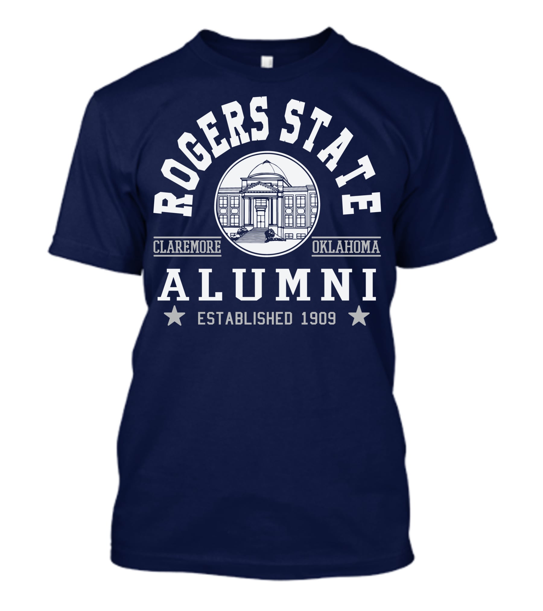 Rogers State Alumni Claremore Oklahoma Established 1909 T-Shirt