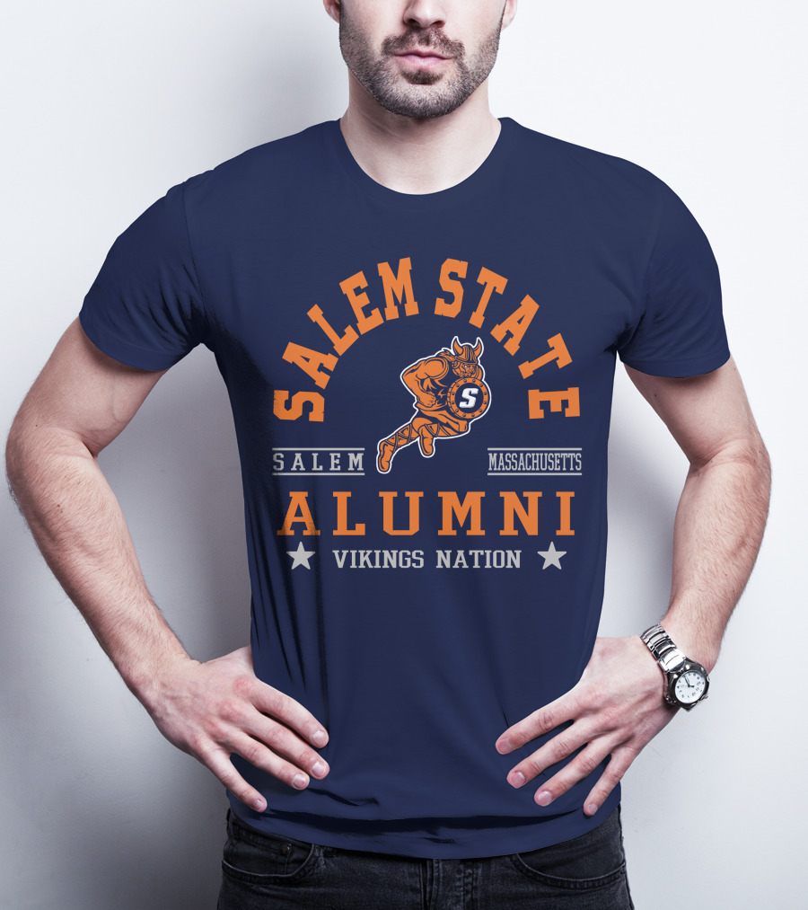 Salem State Massachusetts Alumni Vikings Nation T-Shirt