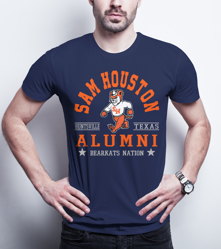 Sam Houston Alumni Bearkats Nation Huntsville Texas T-Shirt