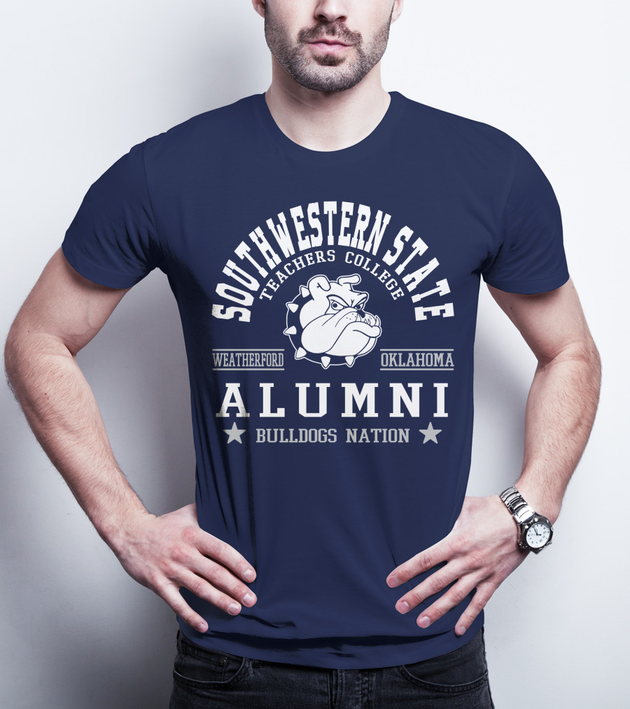 Southwestern State Teachers College Alumni Bulldogs Nation Weatherford Oklahoma T-Shirt