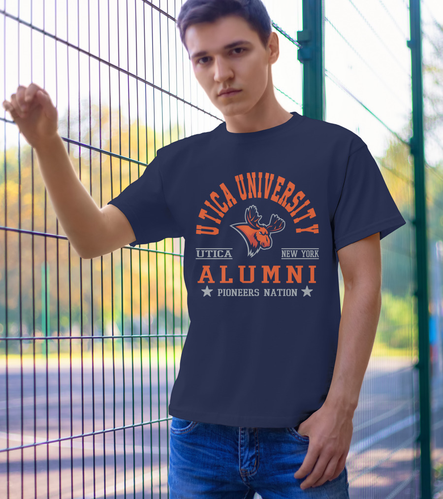 Utica University Alumni New York Pioneers Nation T-Shirt