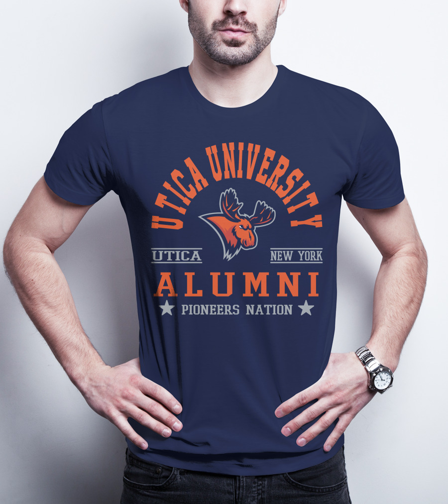 Utica University Alumni New York Pioneers Nation T-Shirt