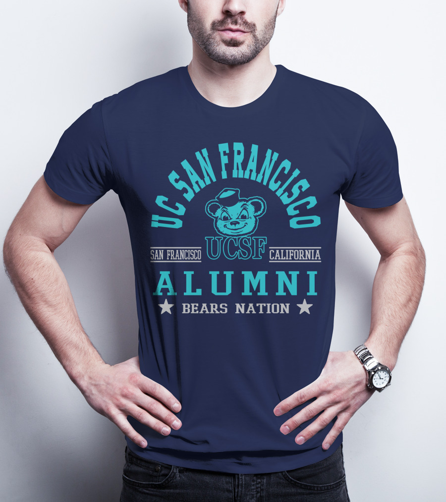 UC San Francisco California UCSF Alumni Bears Nation T-Shirt