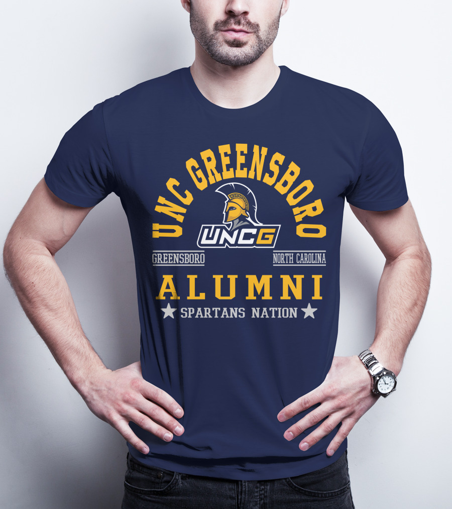 UNC Greensboro Alumni Spartans Nation North Carolina UNCG T-Shirt