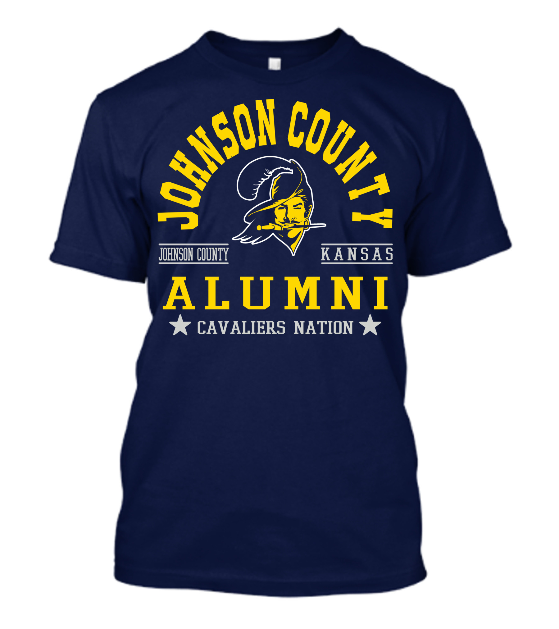 Johnson County Kansas Alumni Cavaliers Nation T-Shirt