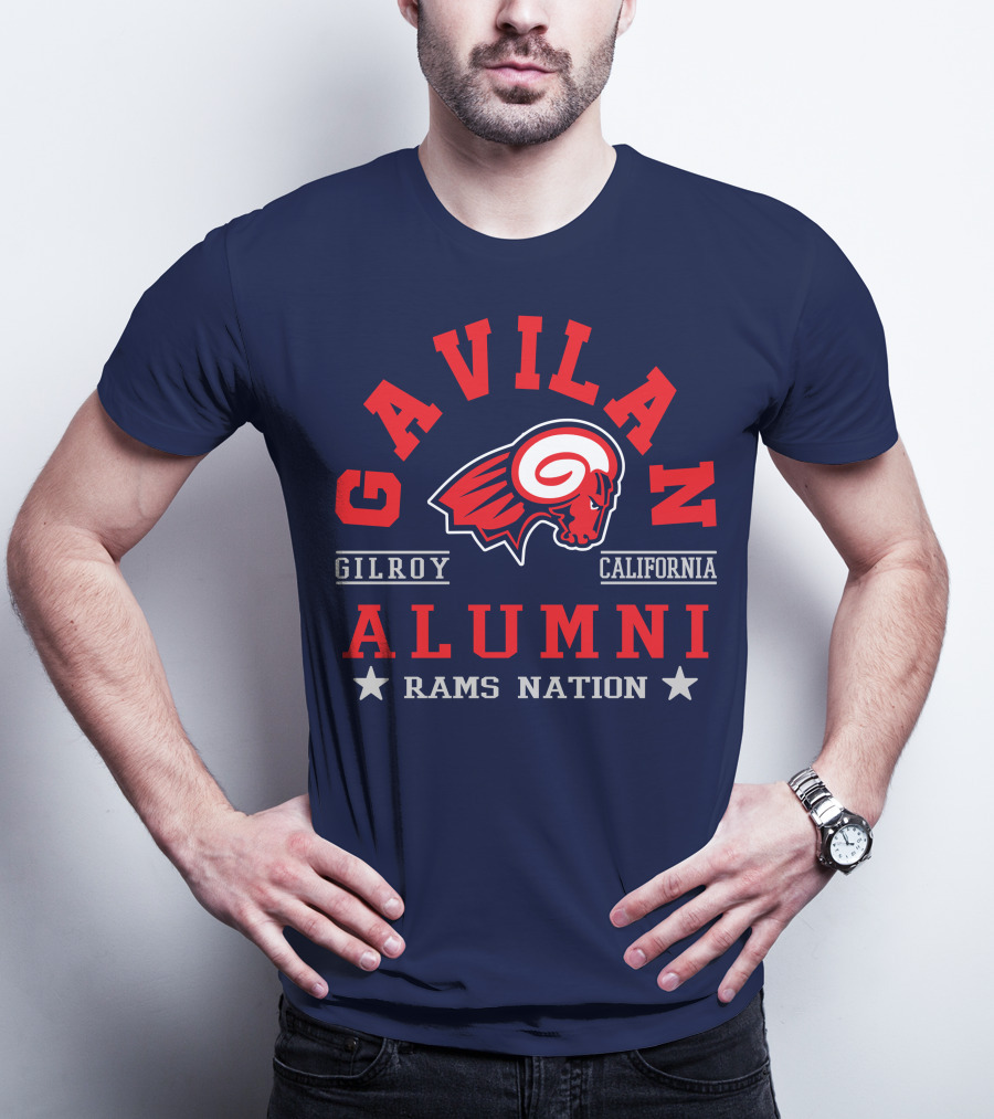 Gavilan College Alumni Rams Nation Gilroy California T-Shirt