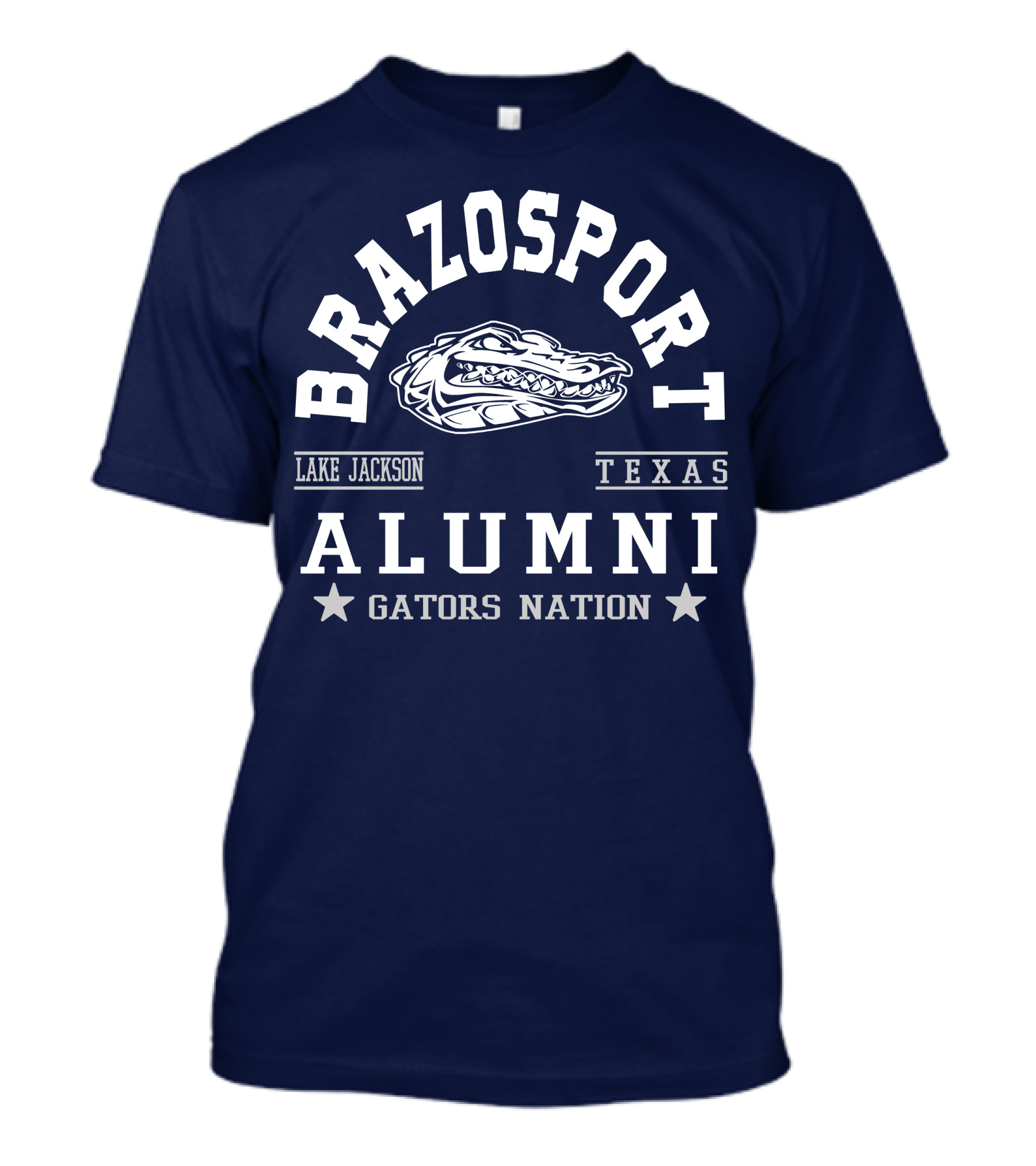 Brazosport Alumni Gators Nation Lake Jackson Texas T-Shirt