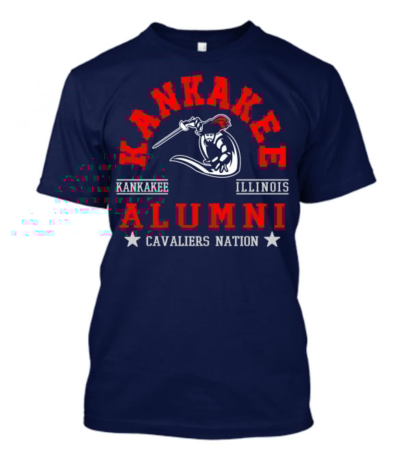 Kankakee Illinois Alumni Cavaliers Nation T-Shirt