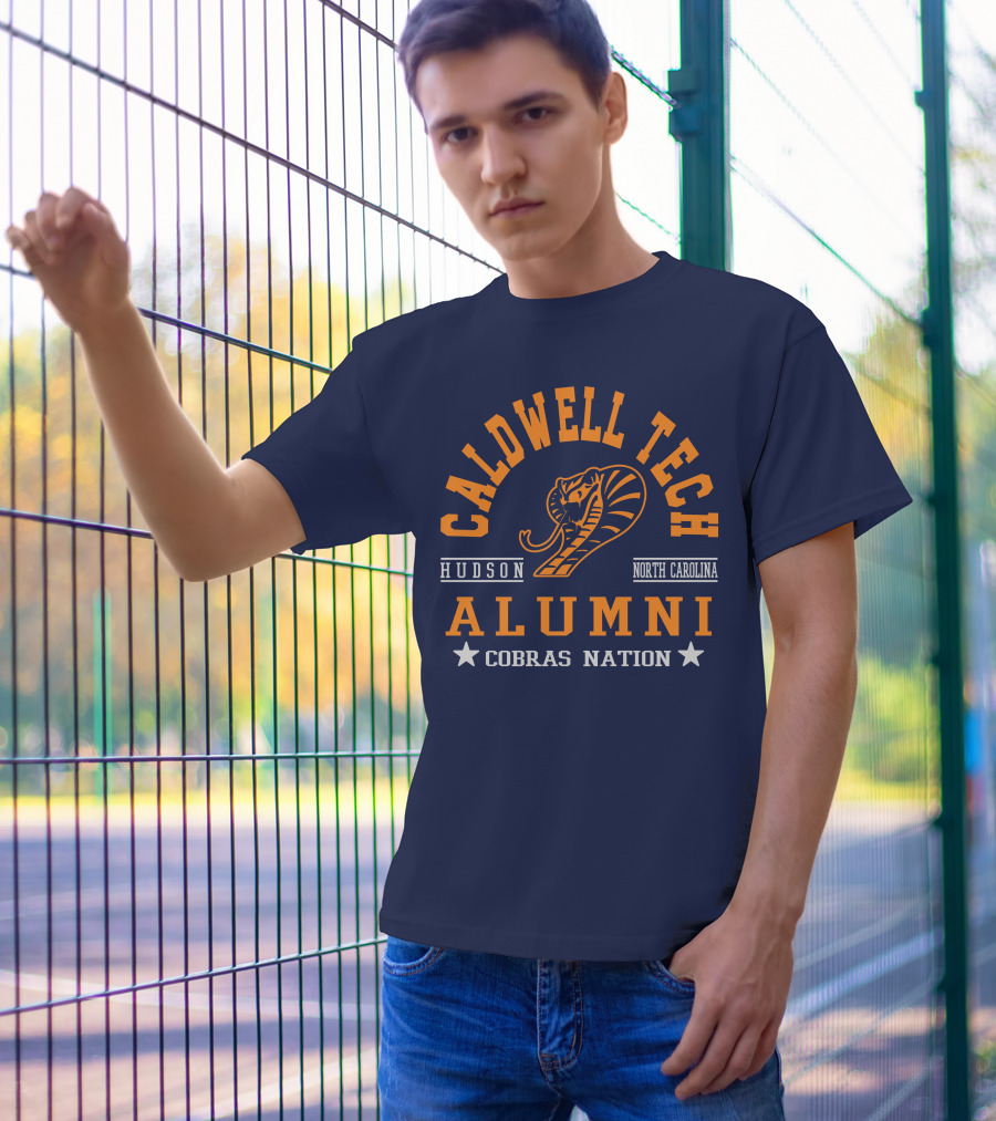 Caldwell Tech Alumni Cobras Nation Hudson North Carolina T-Shirt