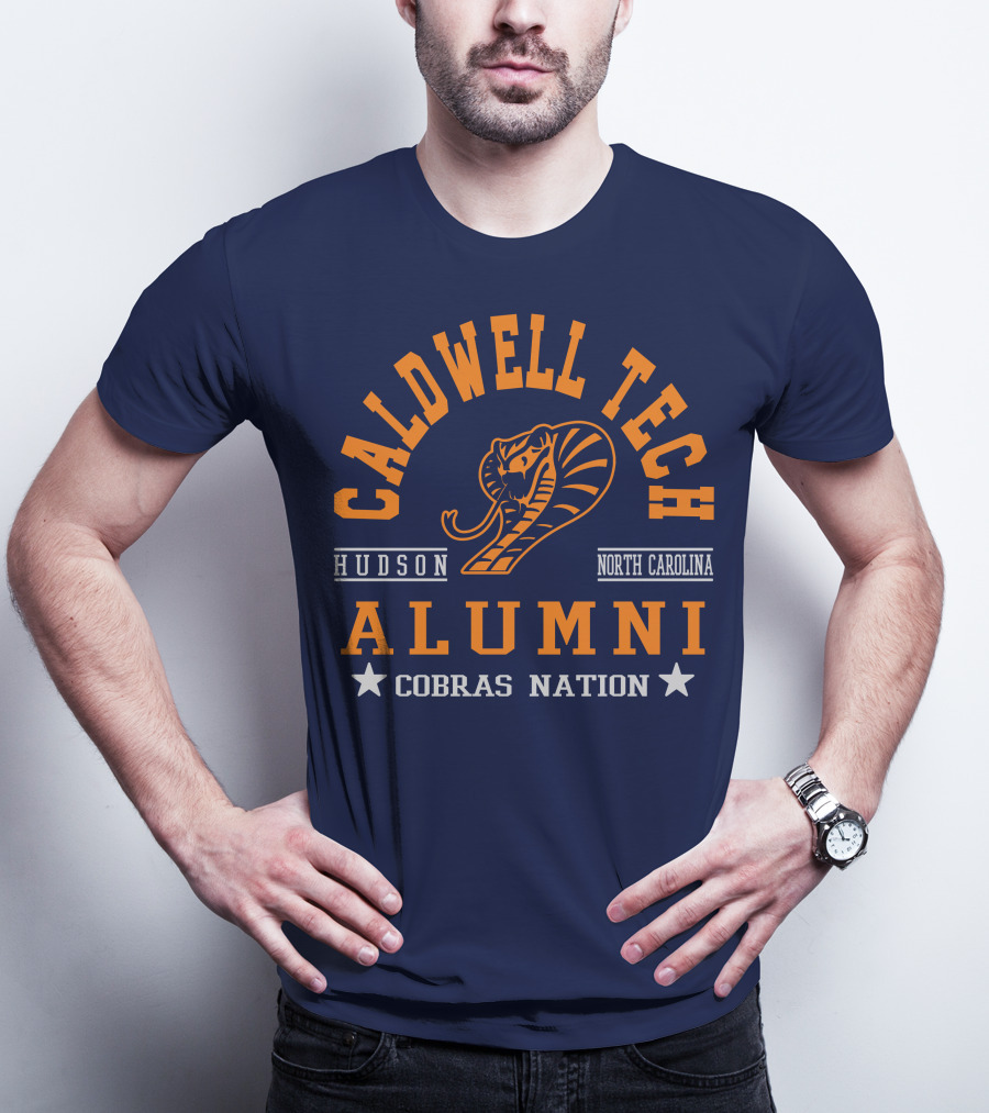 Caldwell Tech Alumni Cobras Nation Hudson North Carolina T-Shirt