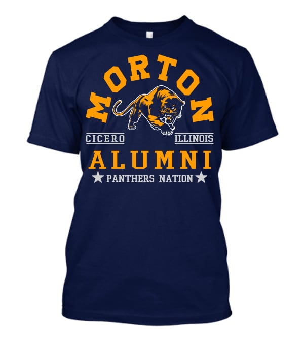Morton College Alumni Cicero Illinois Panthers Nation T-Shirt