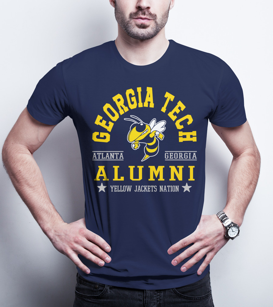 Georgia Tech Alumni Yellow Jackets Nation Atlanta Georgia T-Shirt