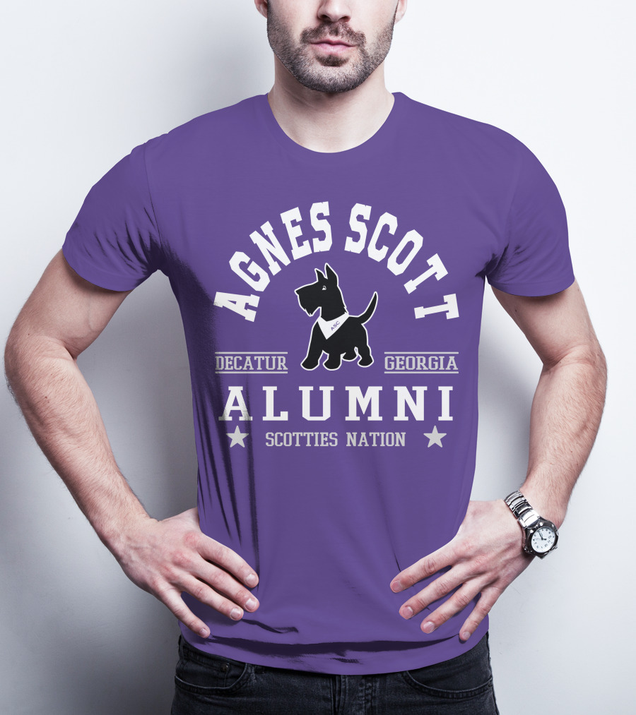 Agnes Scott College Alumni Scotties Nation Decatur Georgia T-Shirt