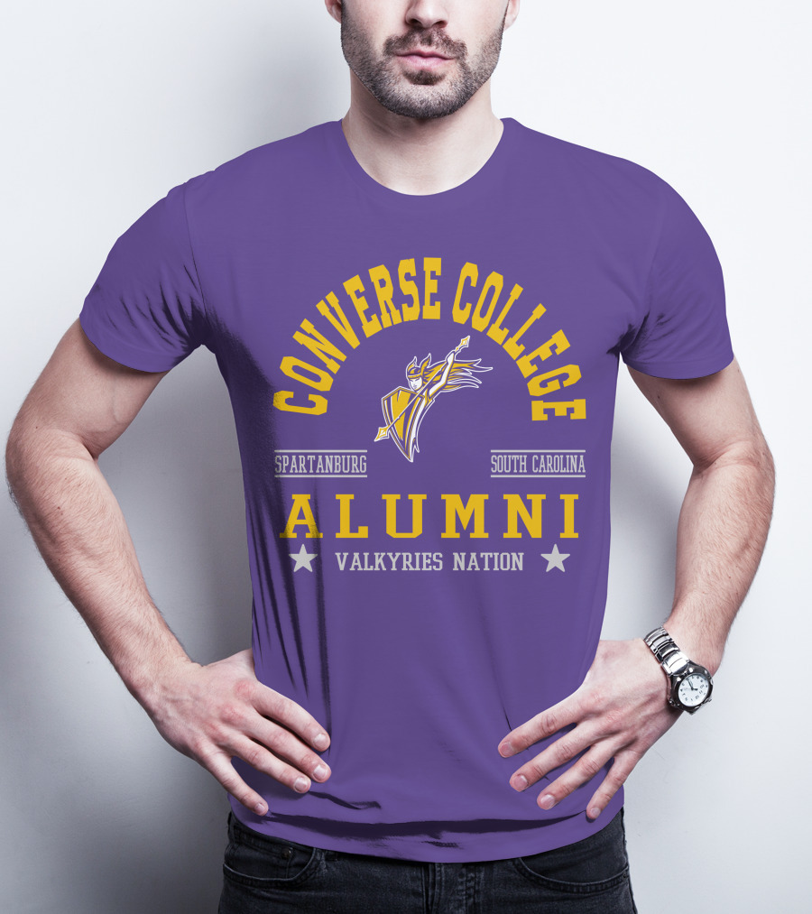 Converse College Alumni Valkyries Nation Spartanburg South Carolina T-Shirt